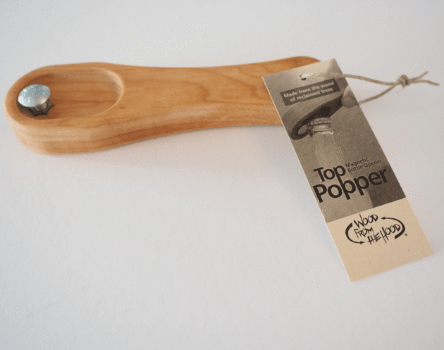 Top Popper Bottle Opener - Maple - Wood From The Hood