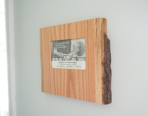 New! Live Edge Picture Frames Now Available - Wood From The Hood