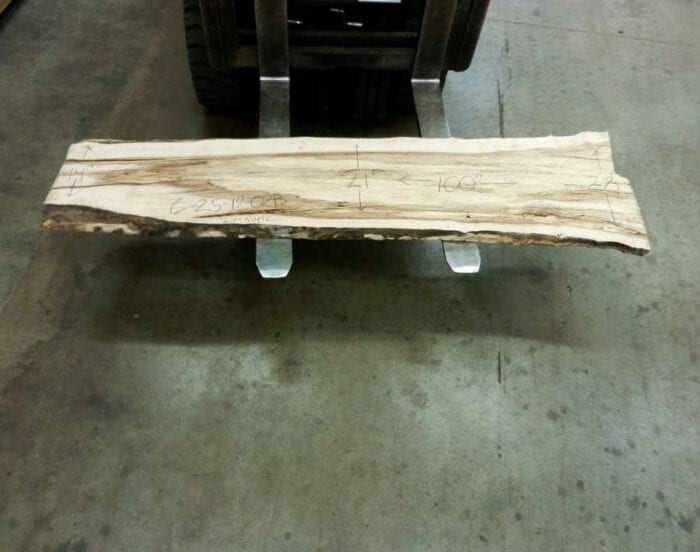 Sugar Maple Natural Edge Slab #6-25-19-02 - Wood From The Hood