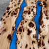 Wood Table Maker Inspiration - Live Edge River Tables with Epoxy Resin ...