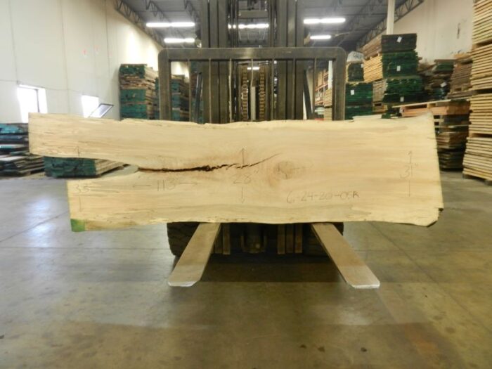 Silver Maple Natural Edge Slab #6-24-20-05 - Wood From The Hood