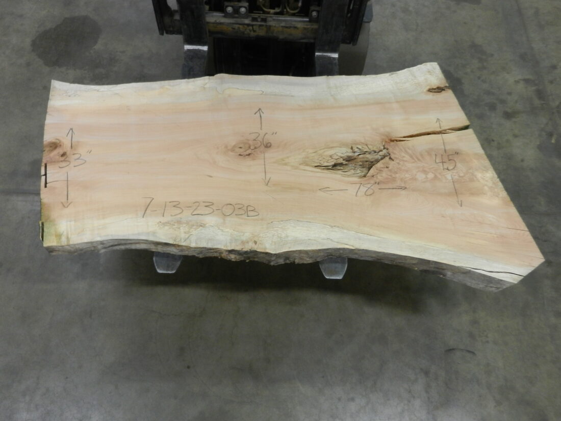 Silver Maple Natural Edge Slab #7-13-23-03 - Wood From The Hood