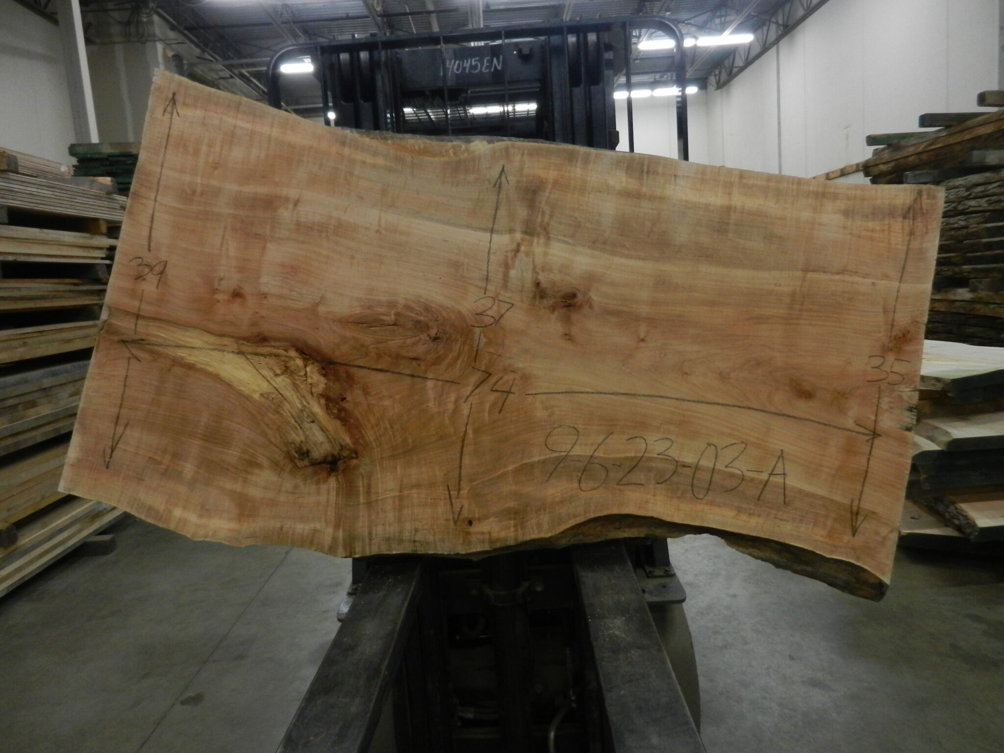 Silver Maple Natural Edge Slab #9-6-23-03 - Wood From The Hood