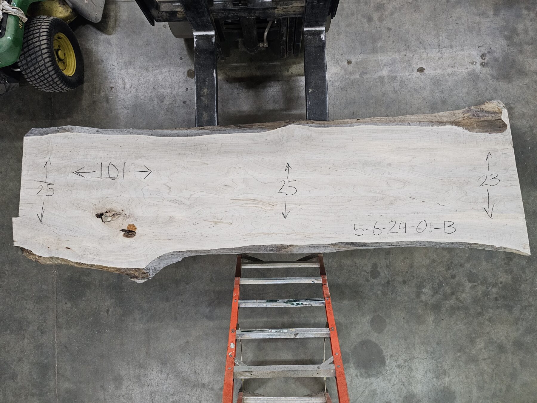 Cut Wood Slabs