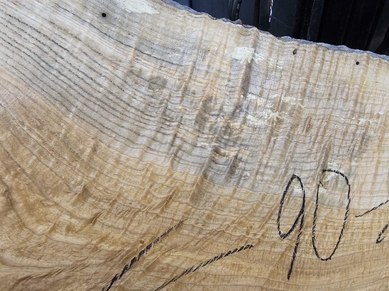 Ash Natural Edge Slab #5-13-25-01 - Wood From The Hood